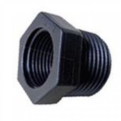 POLY REDUCER NIPPLE 3/4" X 1/2" (20MM X 15MM)