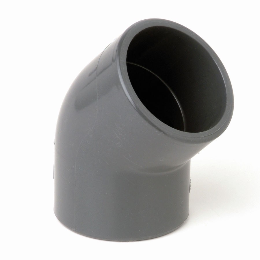 ELBOW PVC 3" (80MM) 45deg