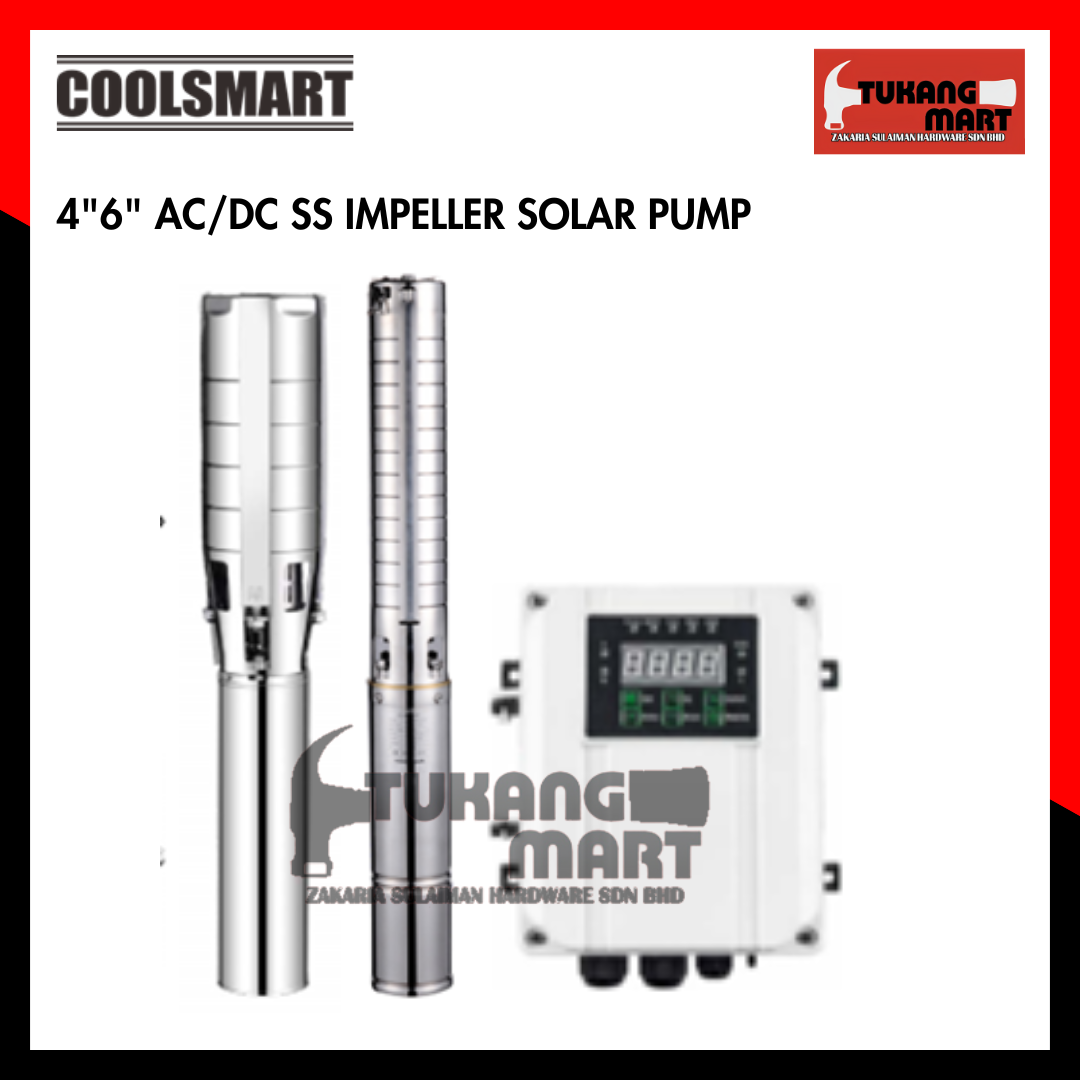 4"6" AC/DC SS IMPELLER SOLAR PUMP
